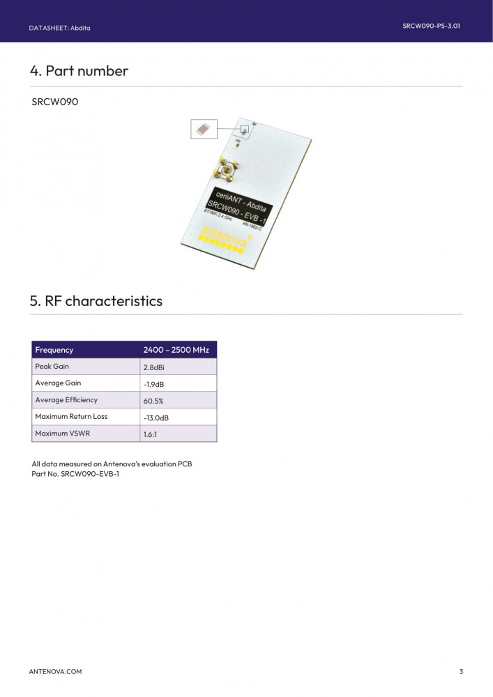 Abdita SRCW090 datasheet page 3