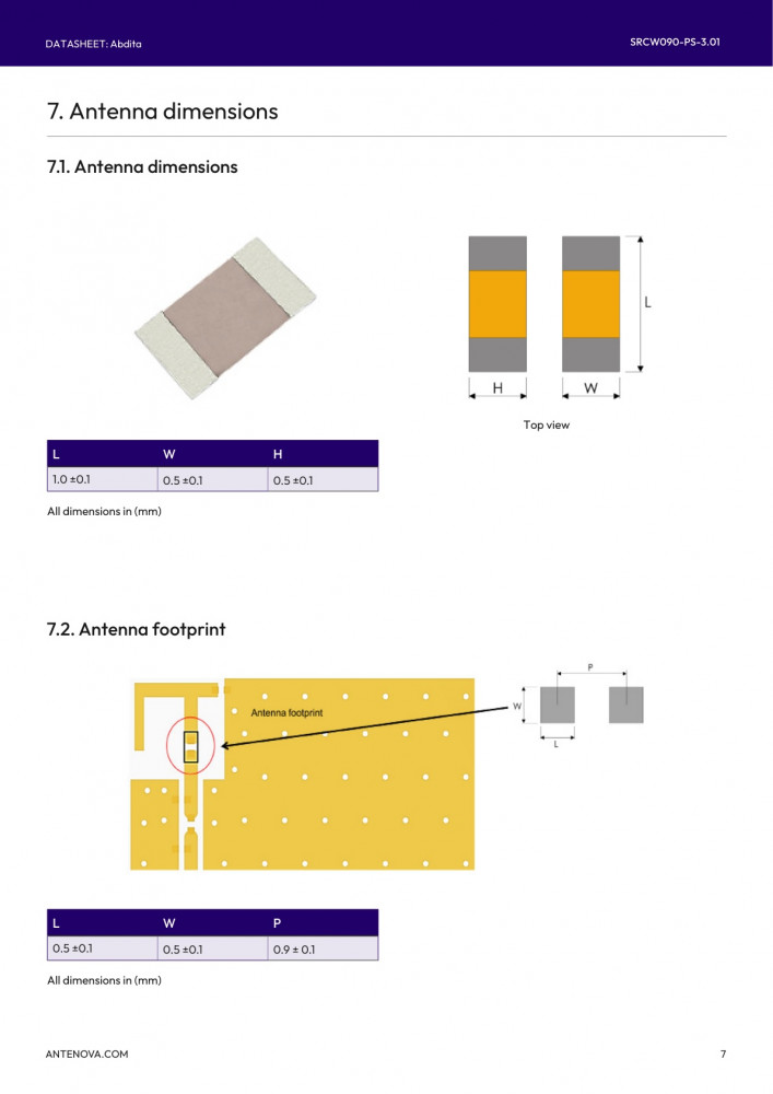 Abdita SRCW090 datasheet page 7