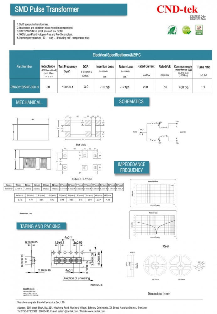 DWC321622NF-300 H datasheet preview
