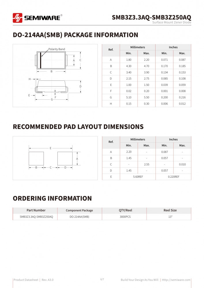 SMB3Z91AQ datasheet page 6