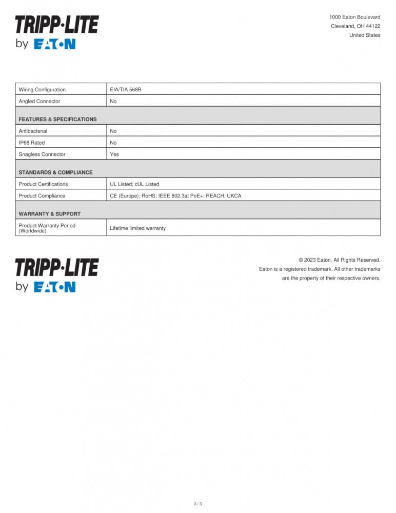 EATON N262-012-GY technical document page 3