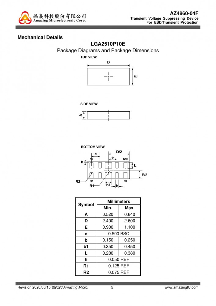 AZ4860-04F datasheet page 5