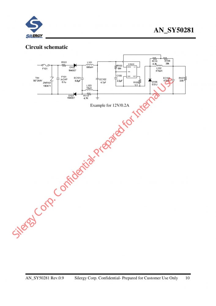 SY50281AAC datasheet page 10