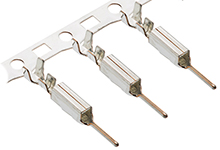 2.50mm Pitch, Mini-Lock Male Crimp Terminal, Tin Plating, 28-22 AWG, Reel for sale