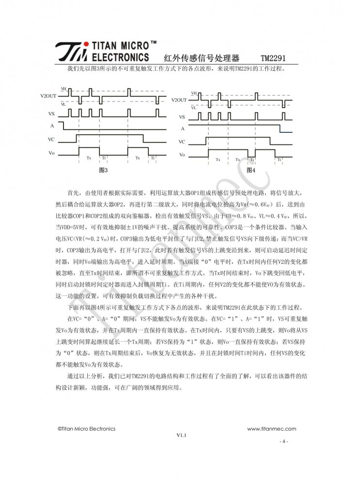 TM2291 datasheet page 4