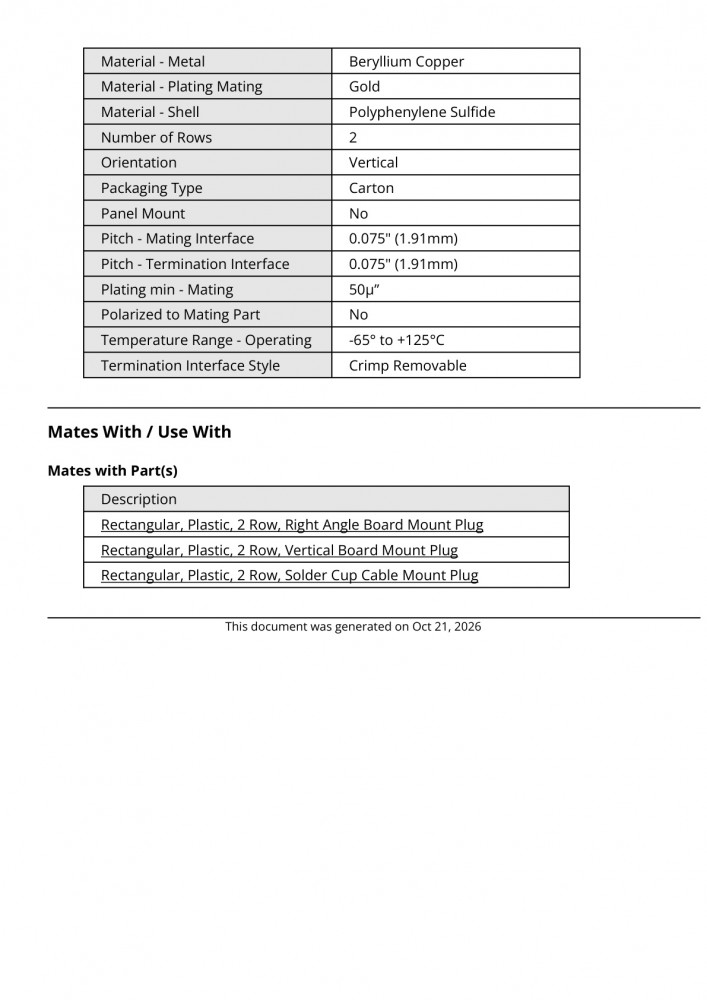 RM242-040-241-5900 technical document page 2