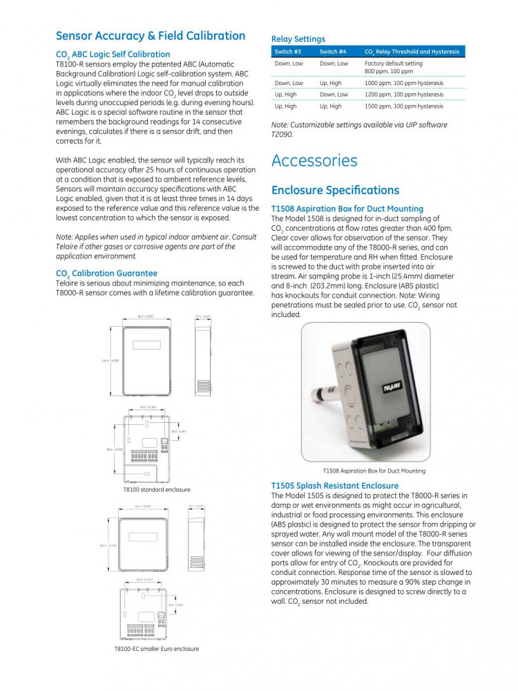 T8200-D-5P-R technical document page 3