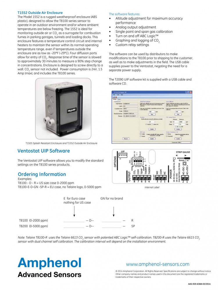 T8200-D-5P-R technical document page 4