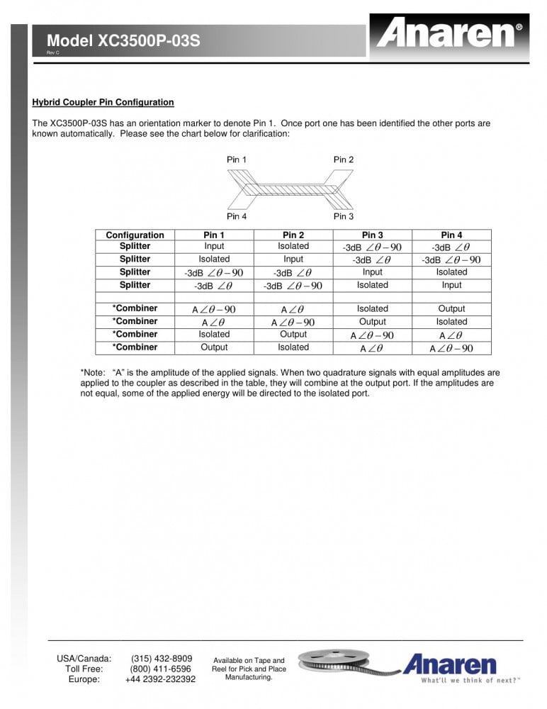 XC3500P-03S datasheet page 2