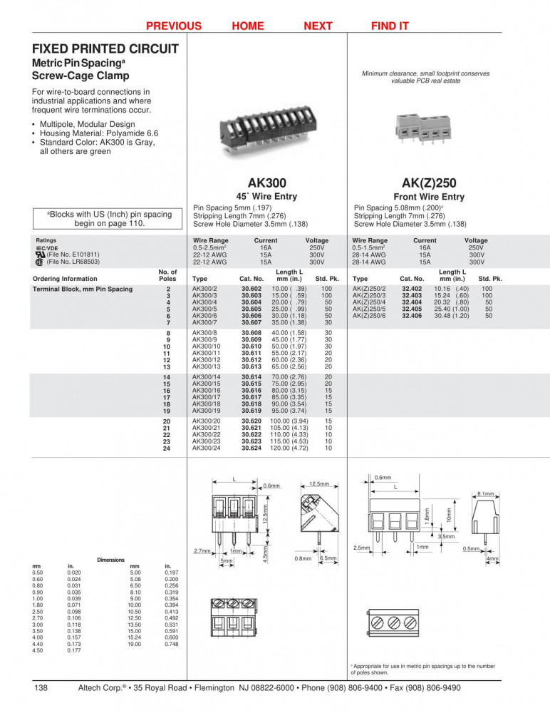 Altech catalogue page 5