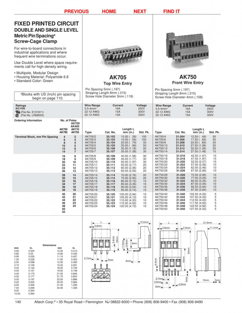 Altech catalogue page 7