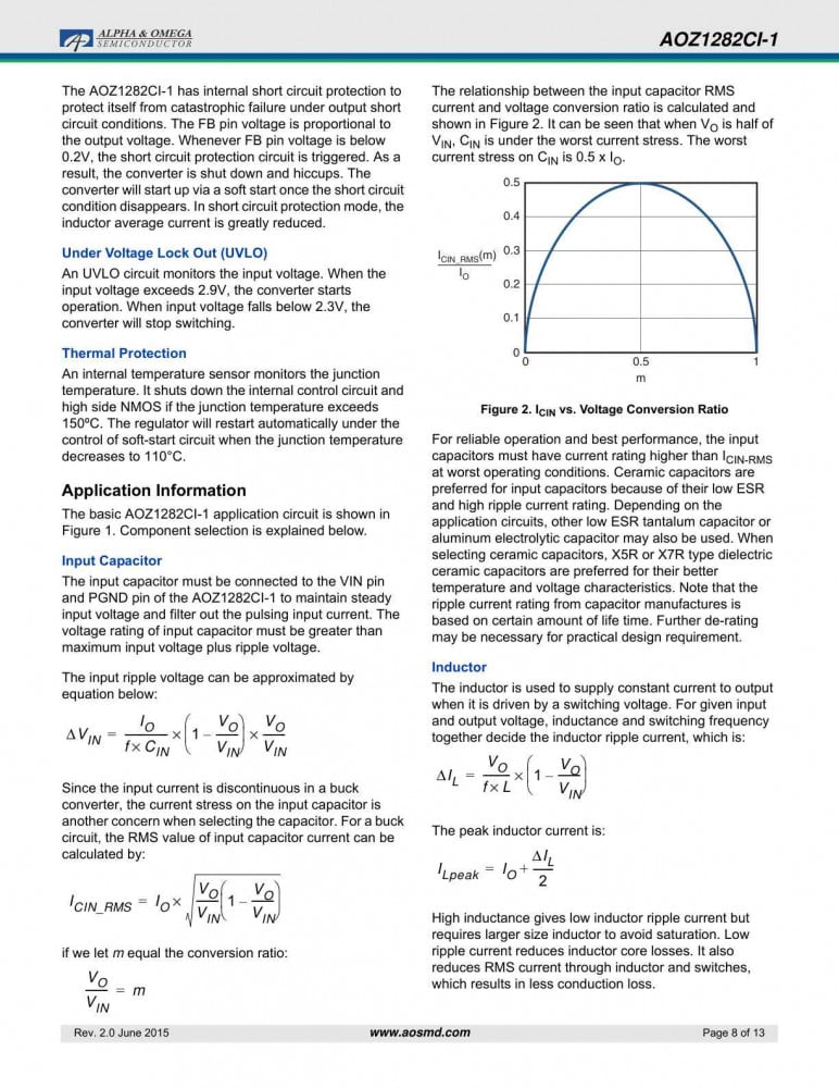 AOZ1282CI-1 datasheet page 8