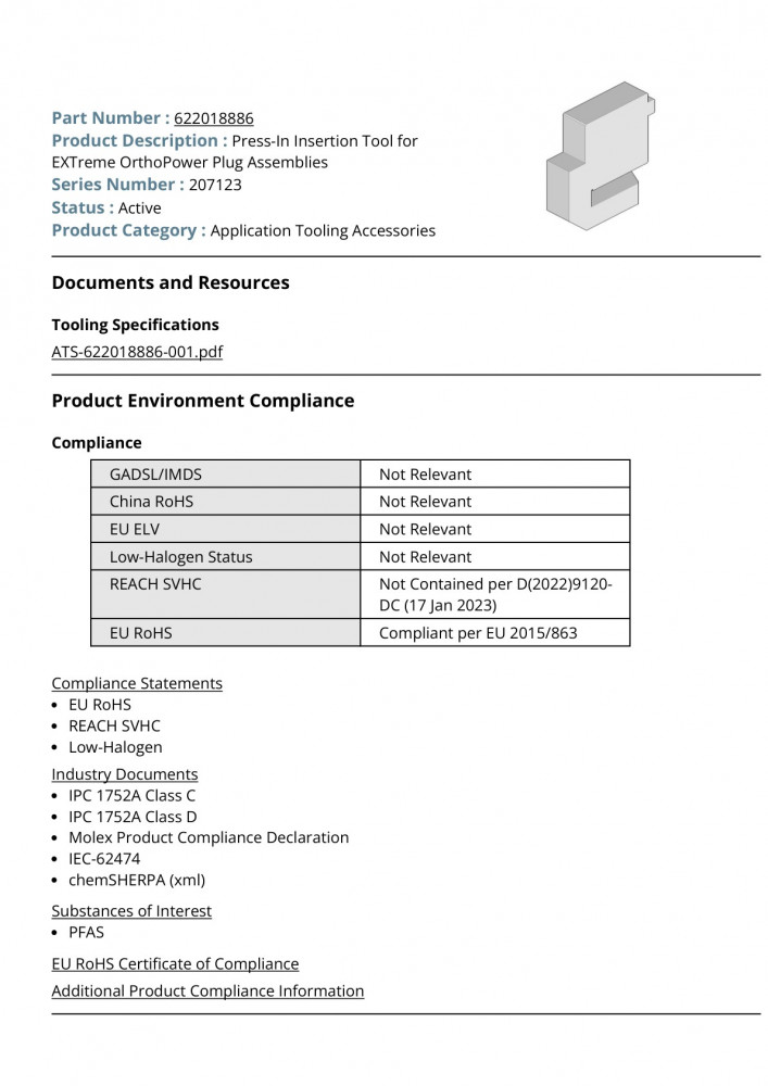 Tooling document page 1