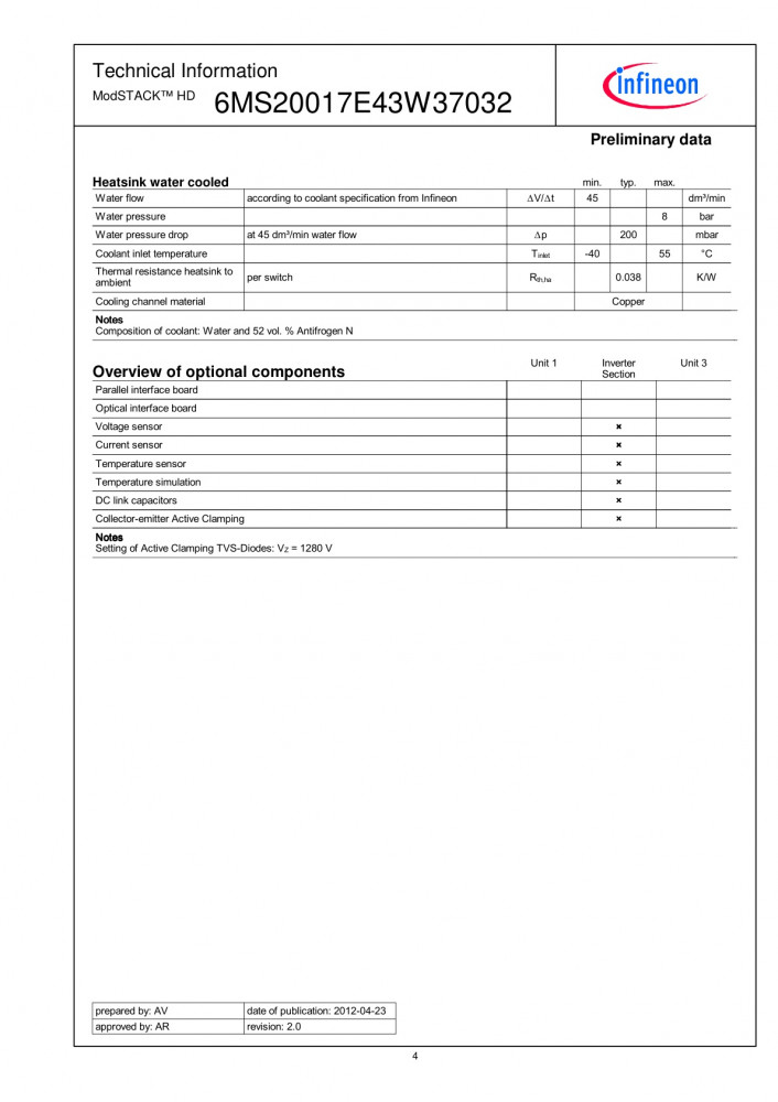 6MS20017E43W37032 technical document page 4