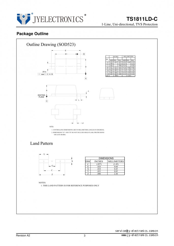TS1811LD-CX datasheet page 3