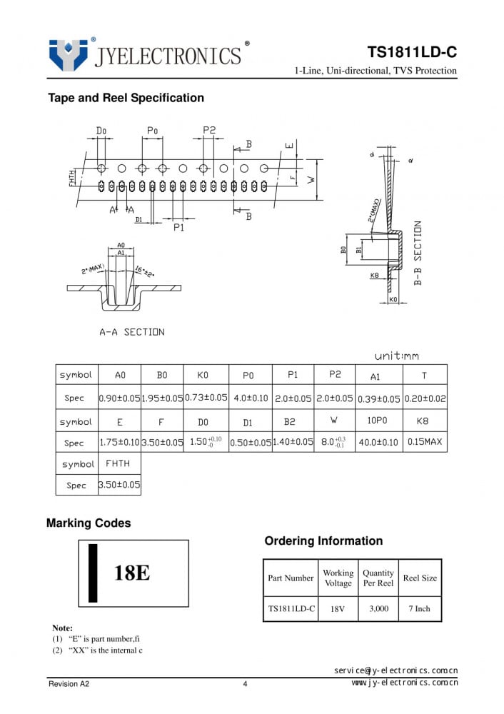 TS1811LD-CX datasheet page 4