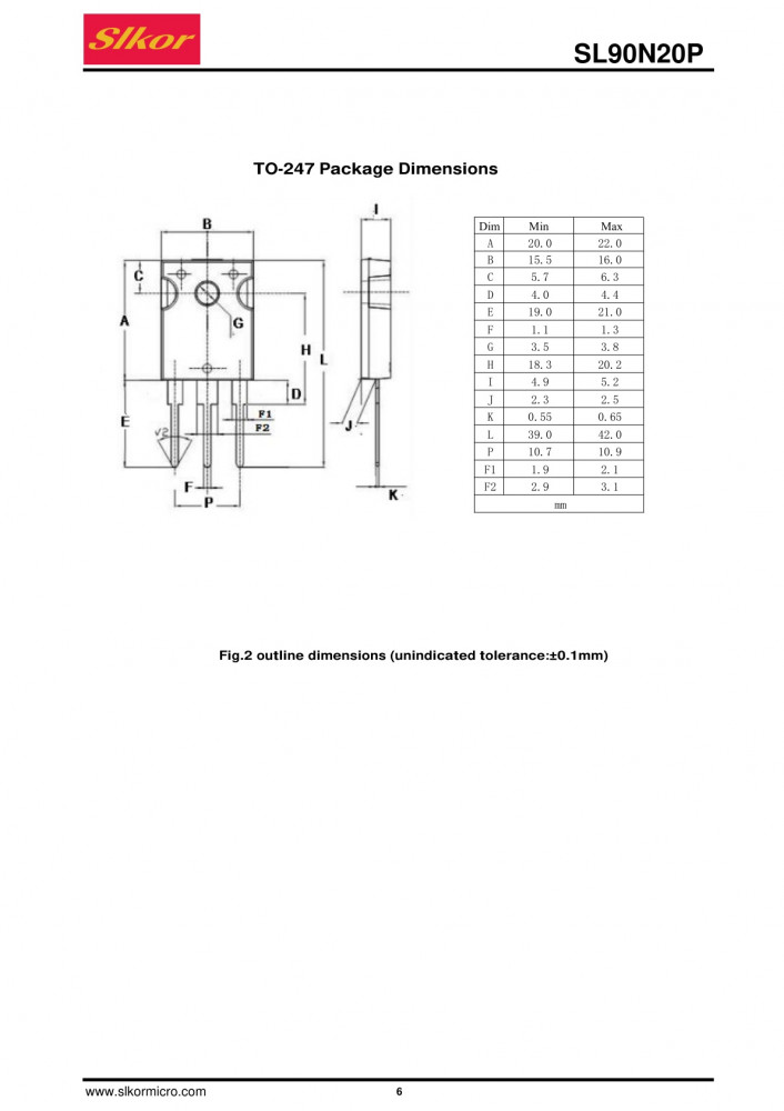 SL90N20P datasheet page 6