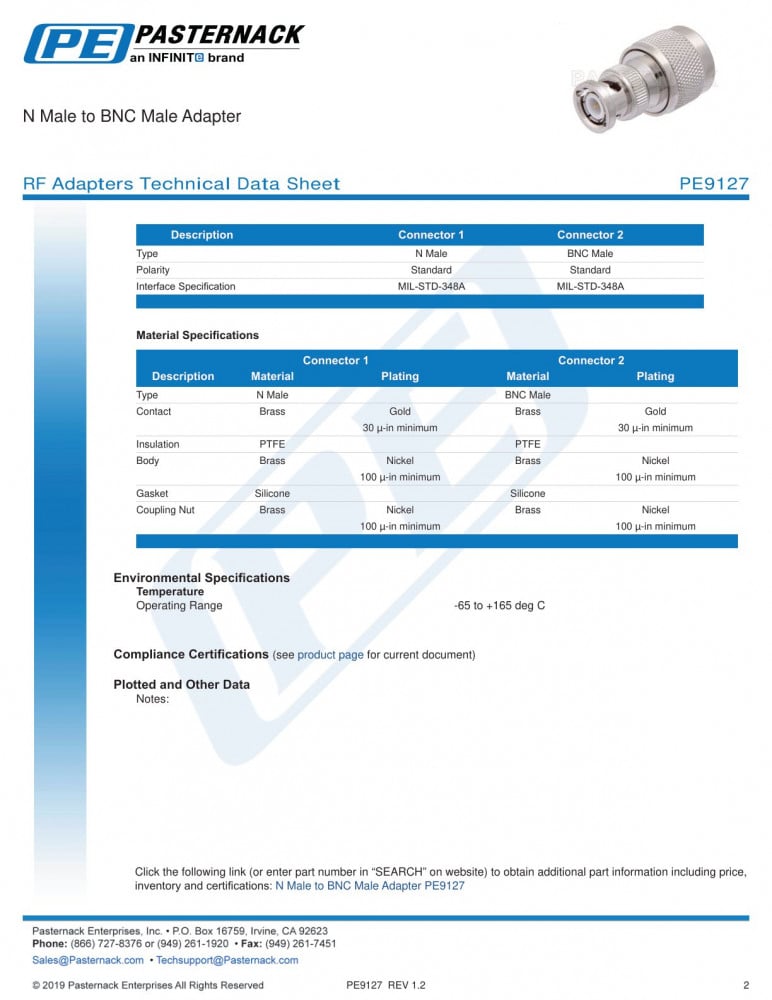 PE9127 technical document page 2