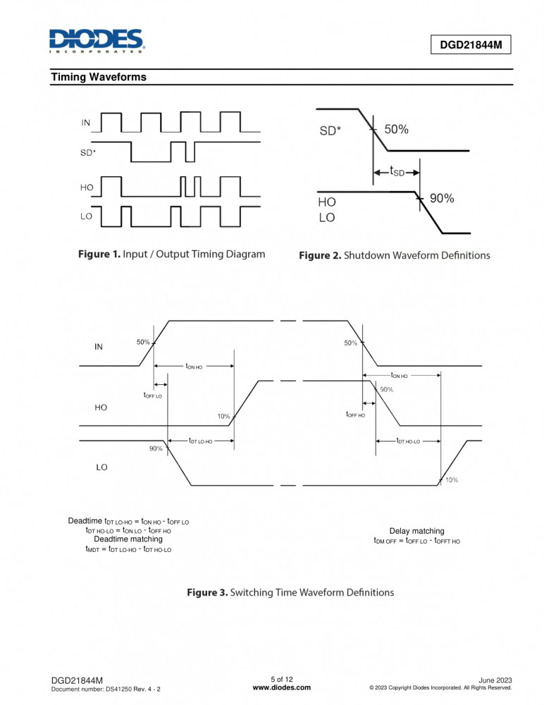 DGD21844MS14-13 datasheet page 5
