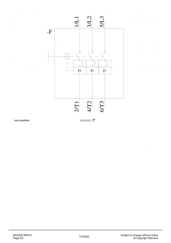 3RV20214NA10 datasheet page 5