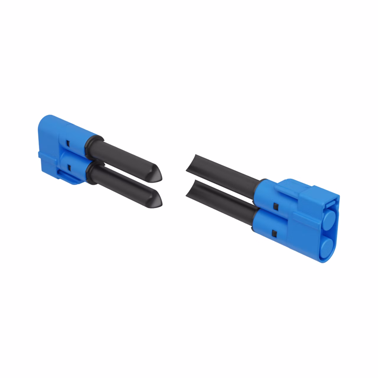 PowerWize-to-PowerWize Off-the-Shelf (OTS) Cable Assembly, Female, Single Row, 1000.00mm Length, 2 AWG, 2 Circuits, Blue for sale