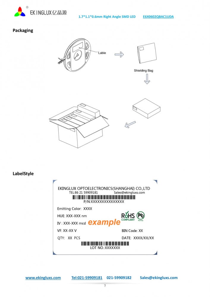 E6X0602QBAC1UDA datasheet page 7