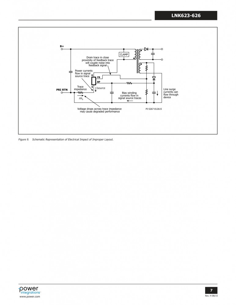 LNK624DG-TL technical document page 7