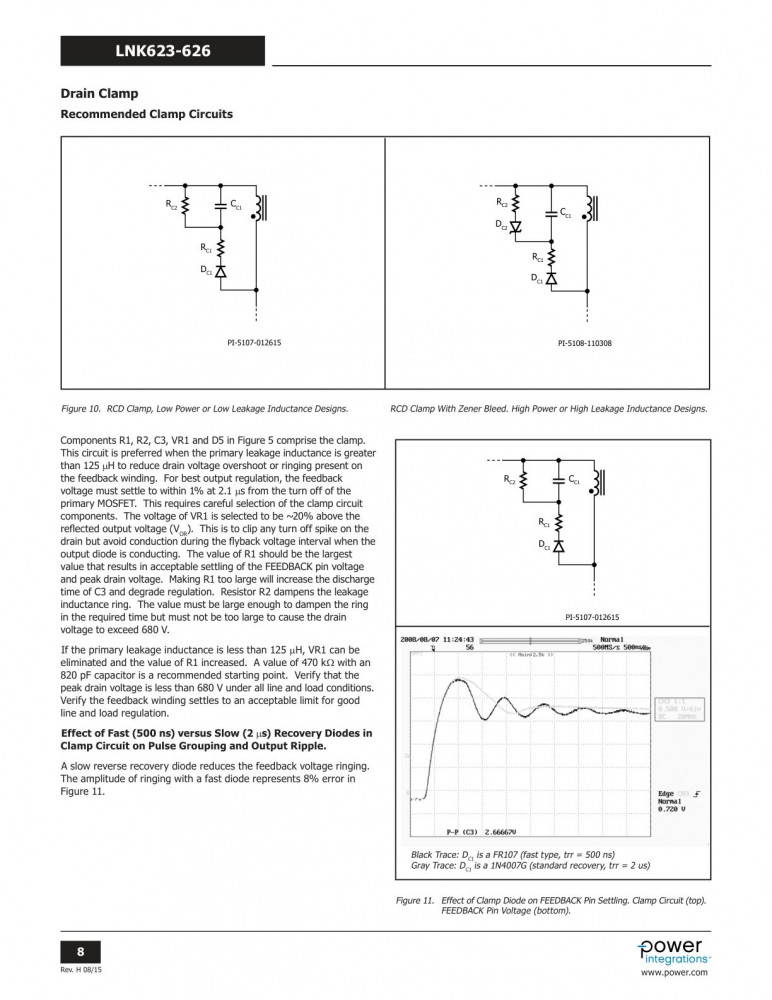LNK624DG-TL technical document page 8