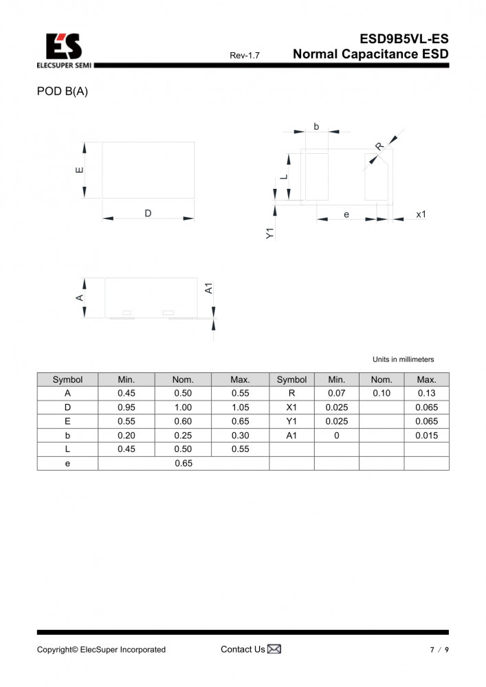 ESD9B5VL-ES datasheet page 7
