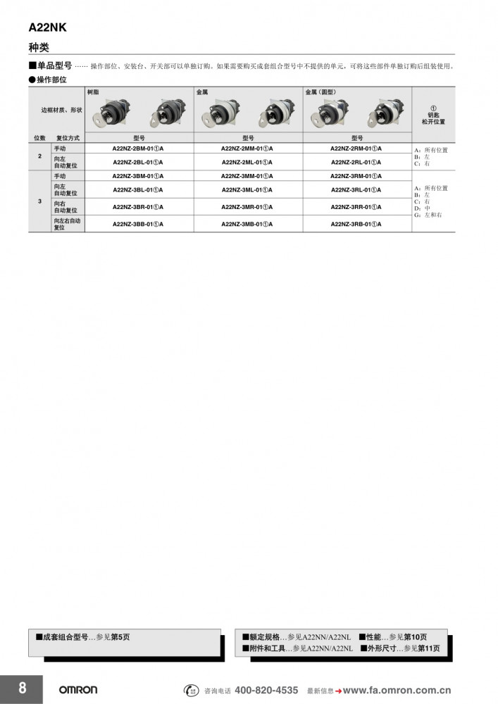 A22NK datasheet page 8