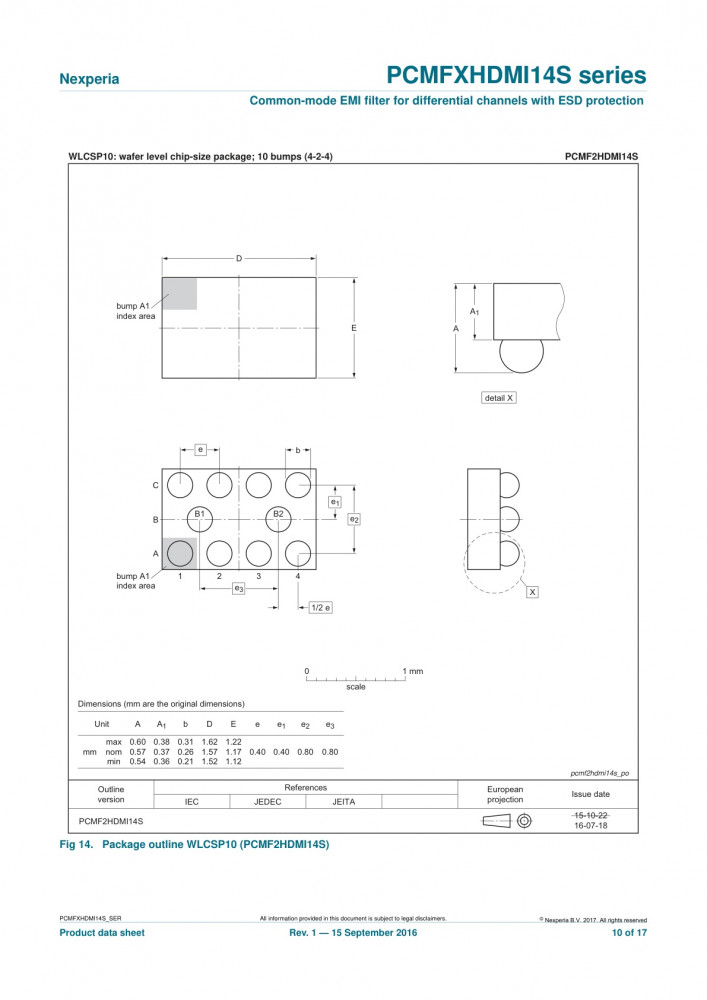 PCMF2HDMI14SZ datasheet page 10