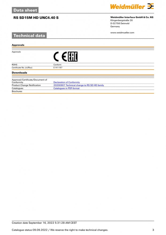 WEIDMULLER 1428080000 product document page 3