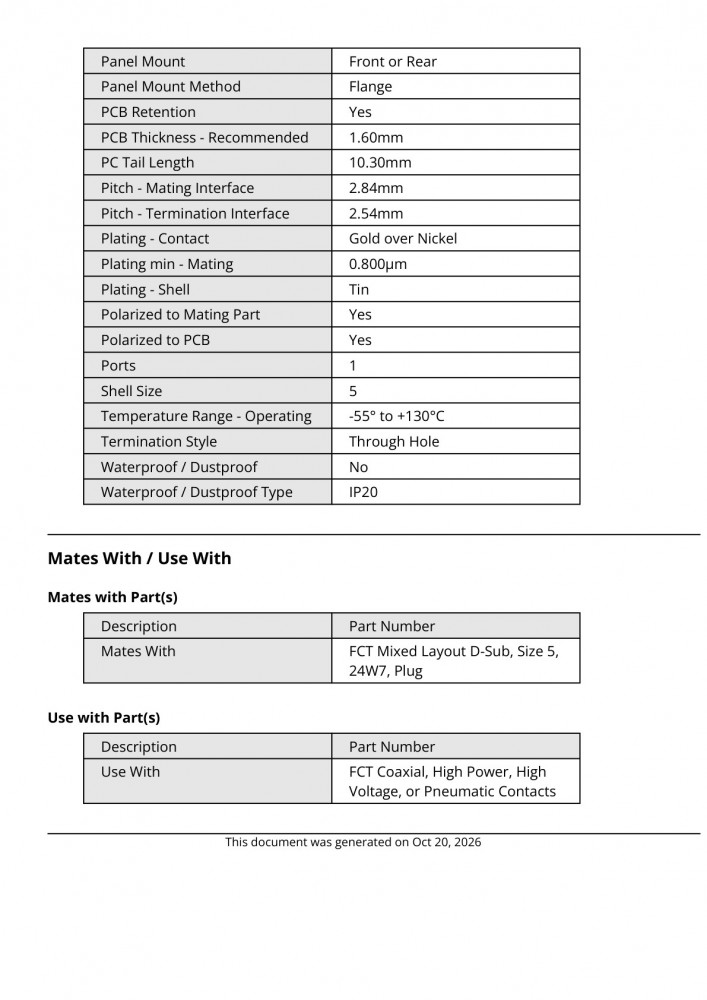 MOLEX 1731070086 technical document page 3
