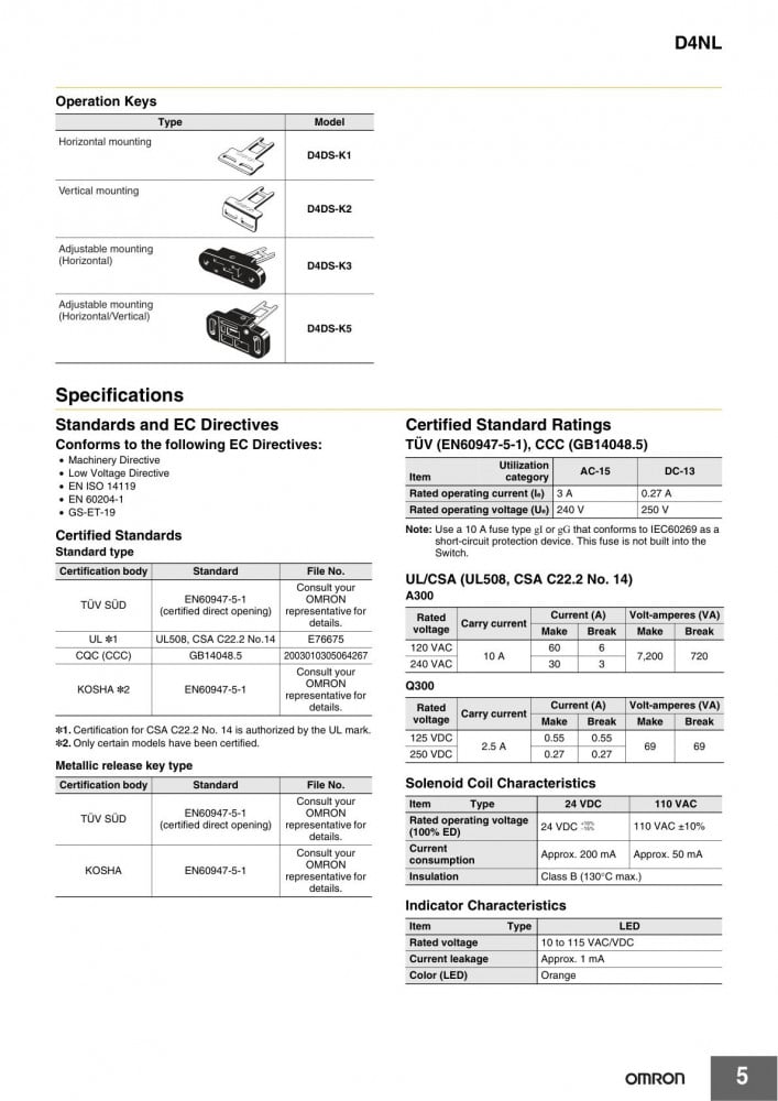 D4NL datasheet page 5
