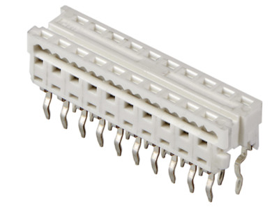 1.27mm Pitch Picoflex PF-50 IDT Receptacle, Low Profile, Board-in, 22 Circuits