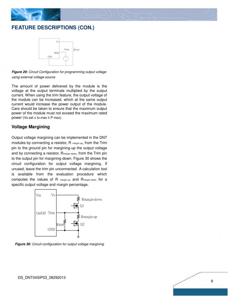 DELTA DNT04 datasheet page 9
