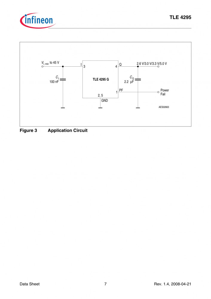 TLE4295G V26 datasheet page 7