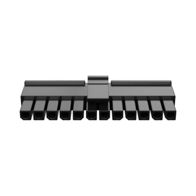 Micro-Fit 3.0 Receptacle Housing, Single Row, 12 Circuits, UL 94V-0, Low-Halogen Since Inception, Black for sale