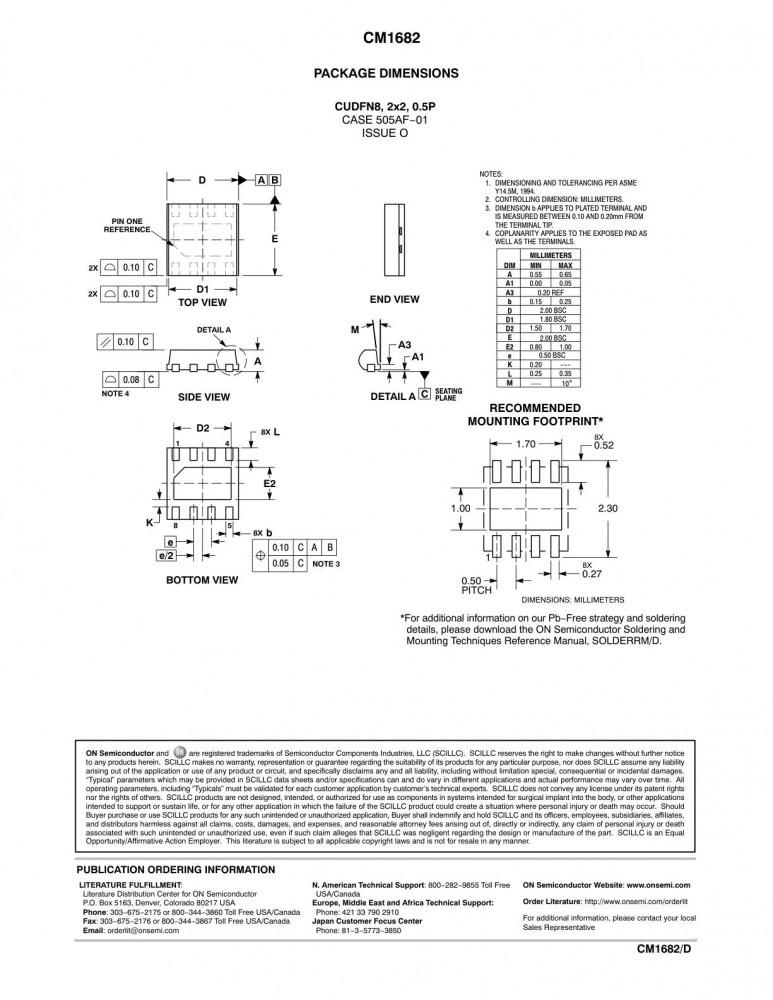 CM1682 technical document page 5