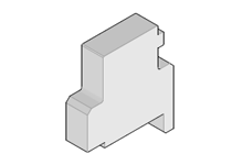 Press-In Tool for Vertical Power Header, 5-Pair Assemblies