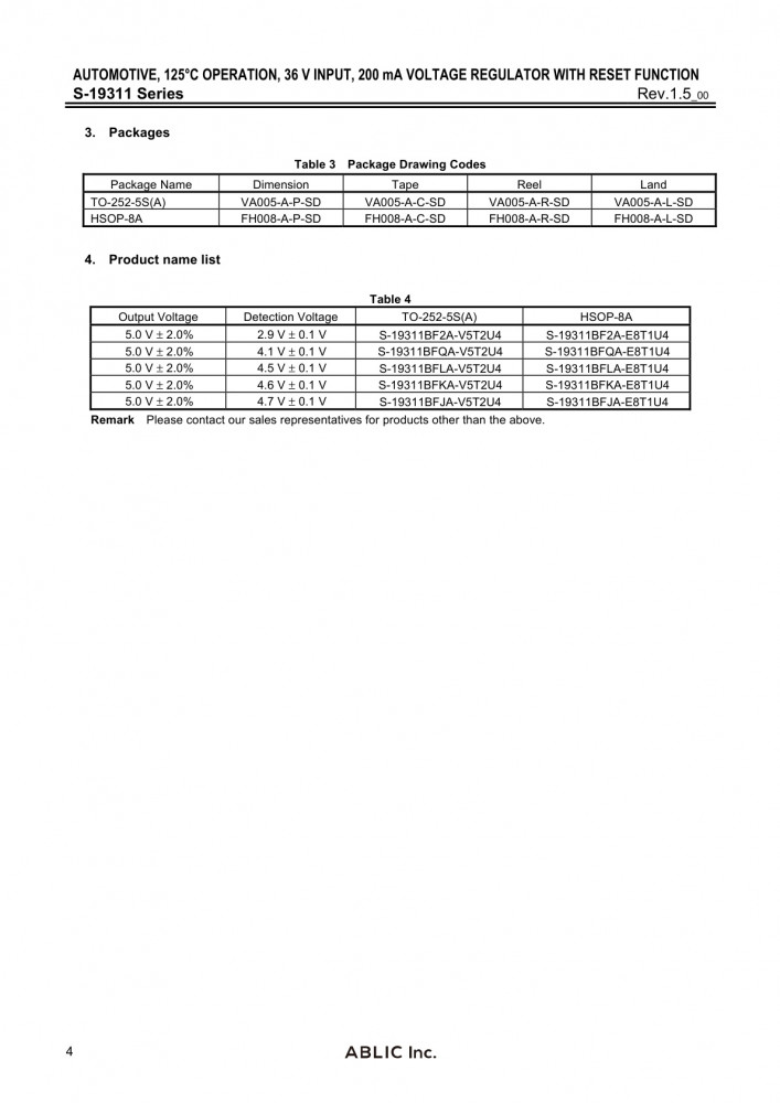 S-19311 datasheet page 4
