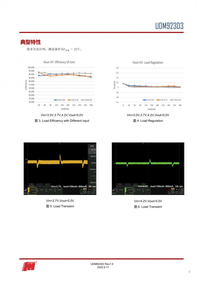 UDM92303 datasheet page 5