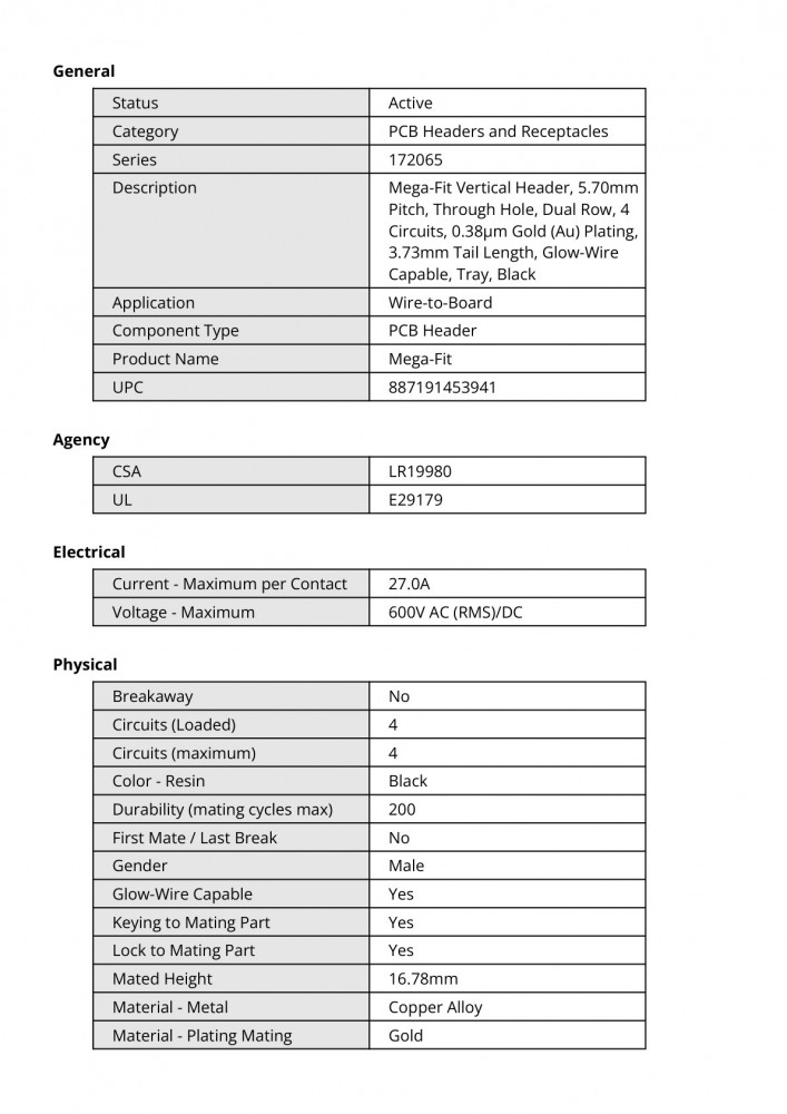 Product document page 2
