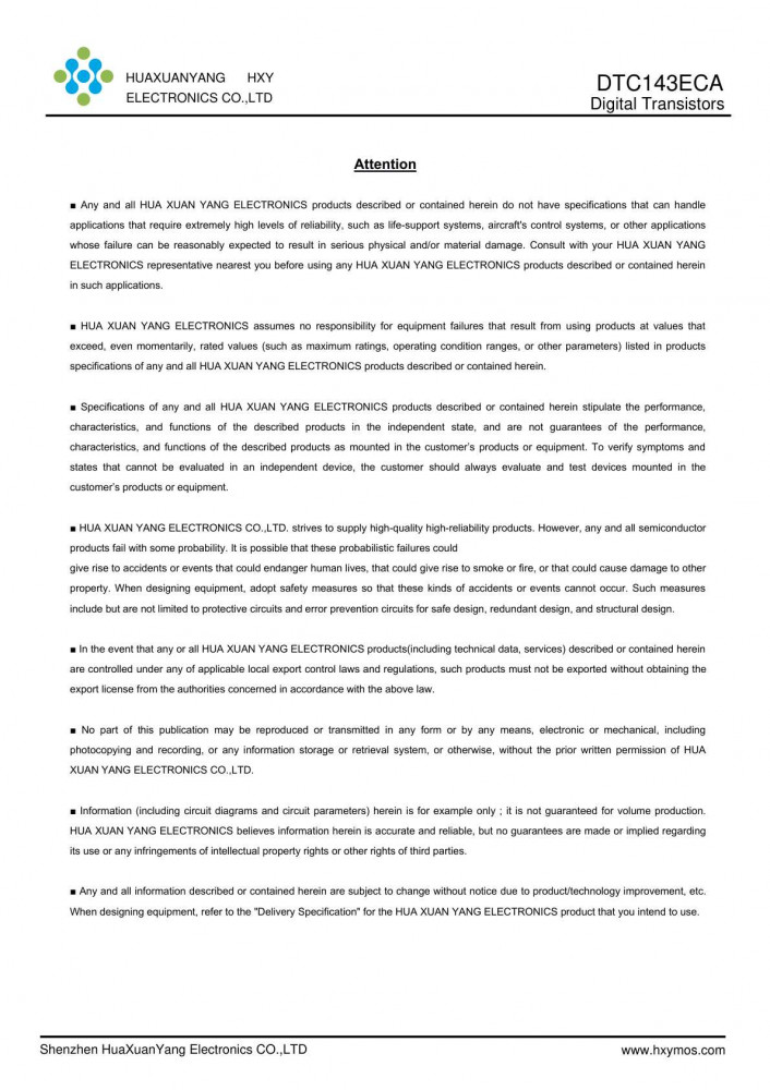 DTC143ECA datasheet page 4