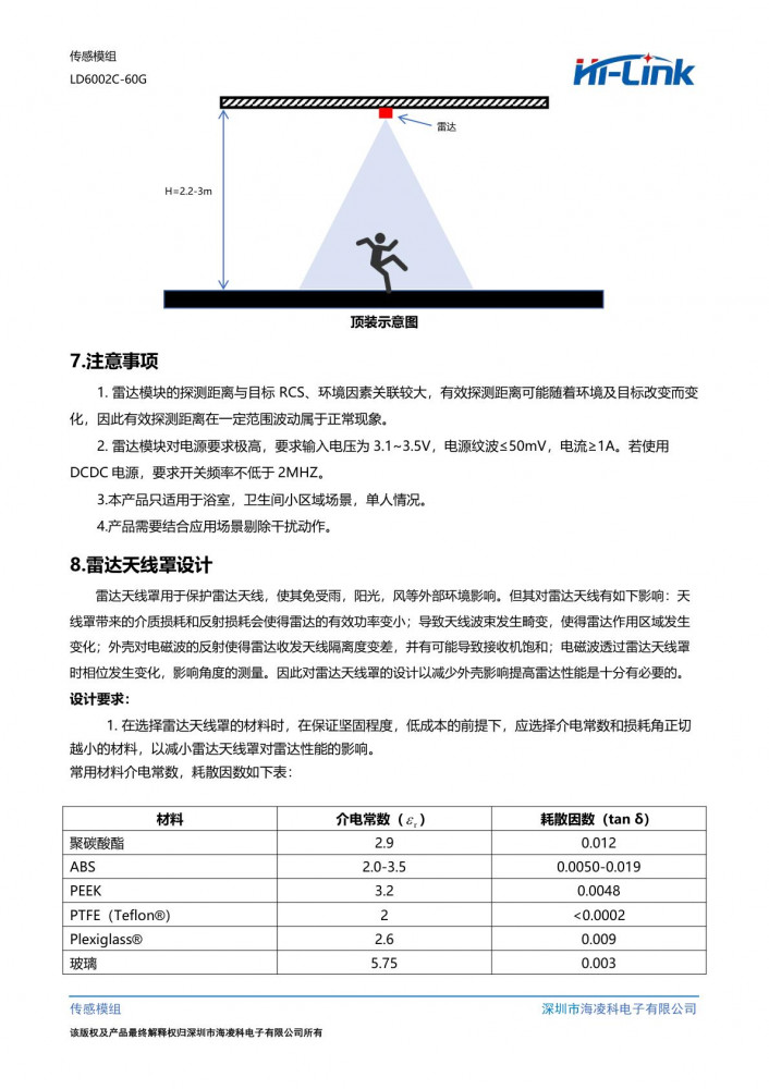 HLK-LD6002C datasheet page 10