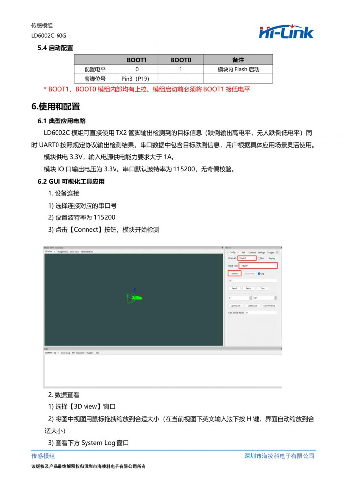 HLK-LD6002C datasheet page 6