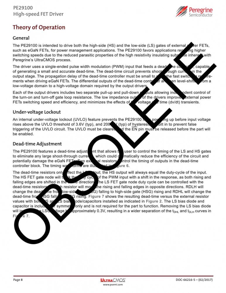 PE29100A-X datasheet page 8
