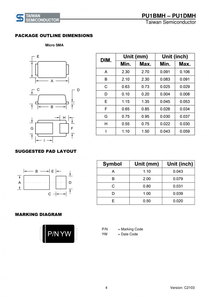 PU1DMH technical document page 4