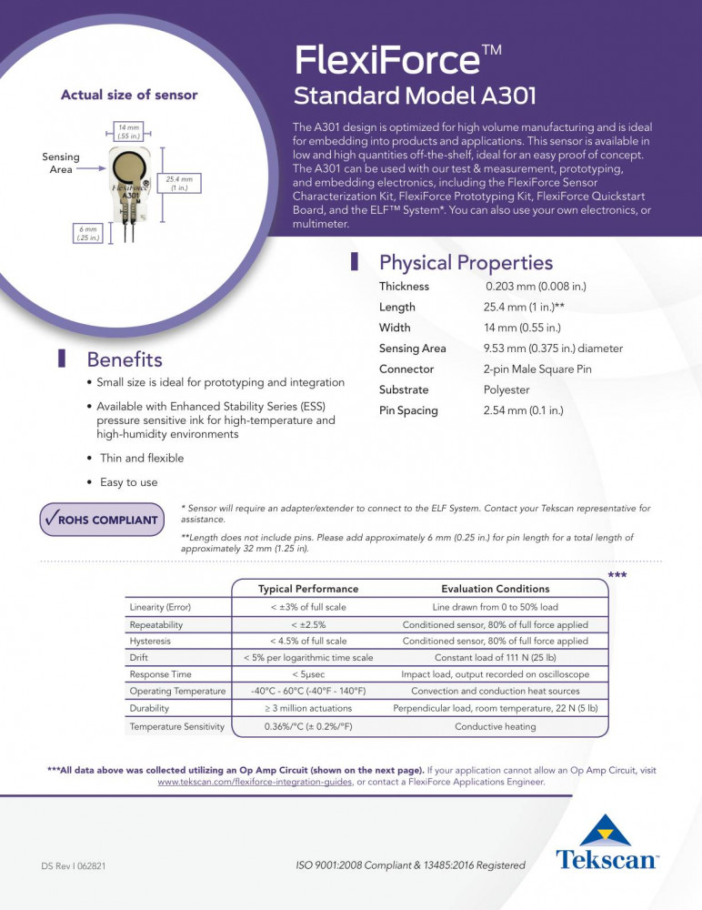 A301 technical document page 1