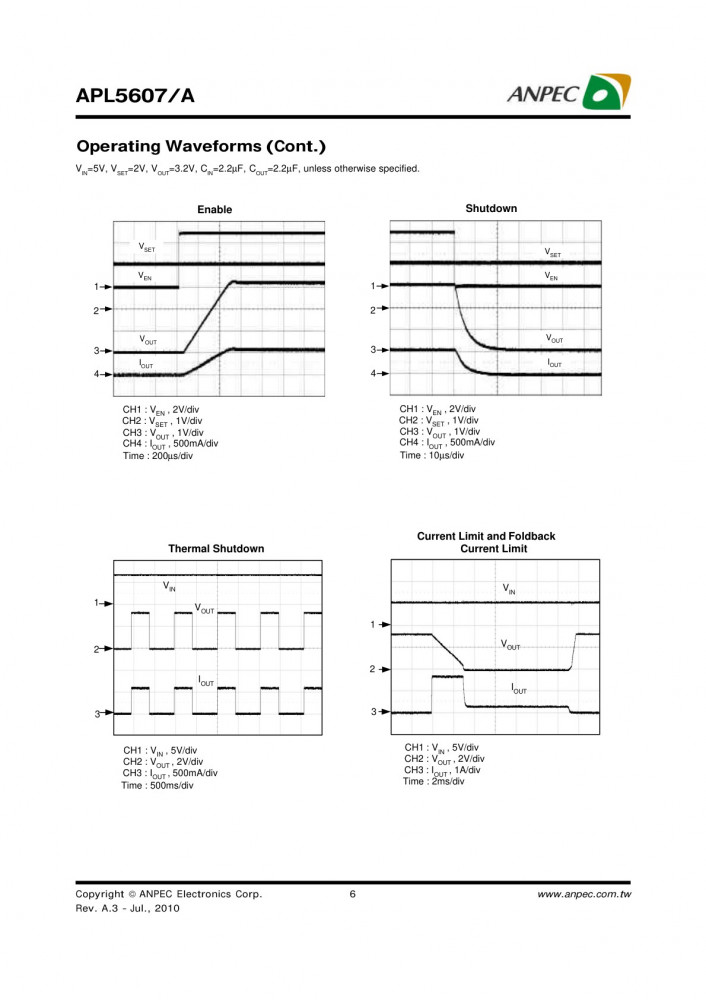 APL5607AKI-TRG datasheet page 6